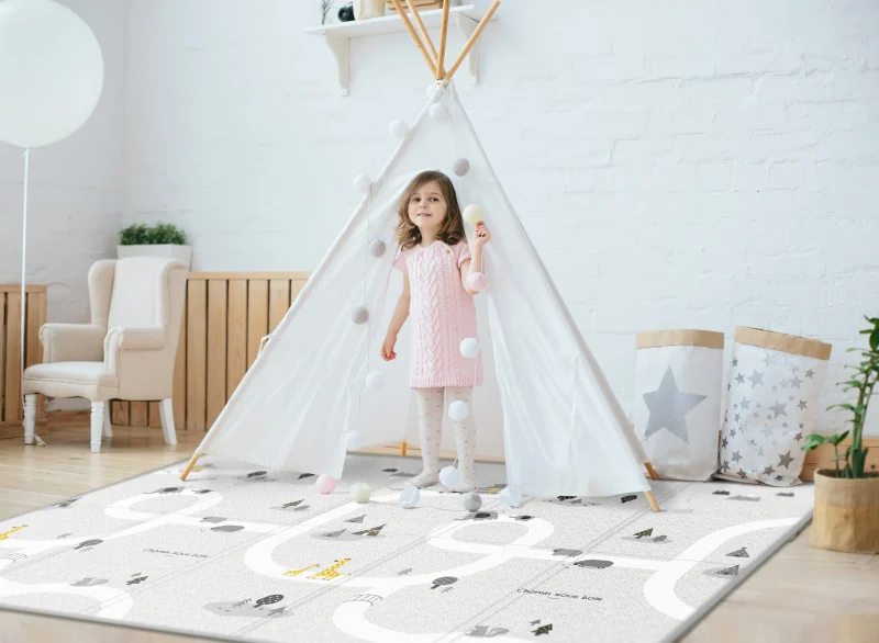 Parklon Portable Mat Double Sided | Deco Terrazo | The Kidstore