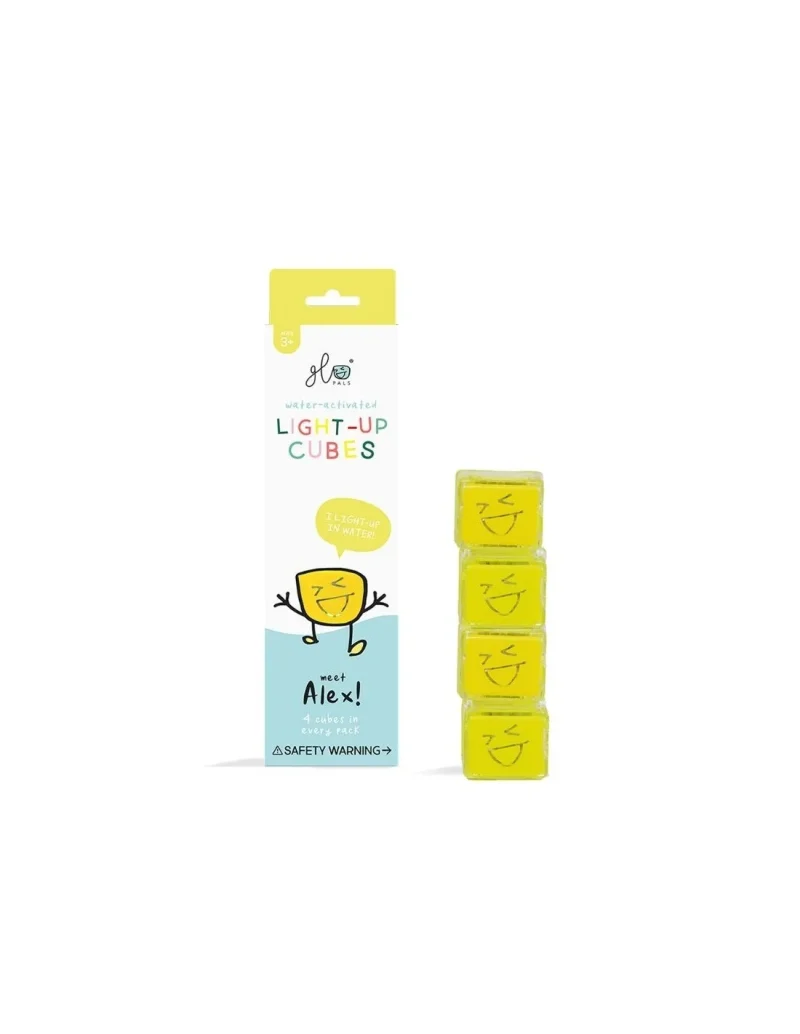 Glo Pals Alex 4 Cubos Amarillo | The Kidstore