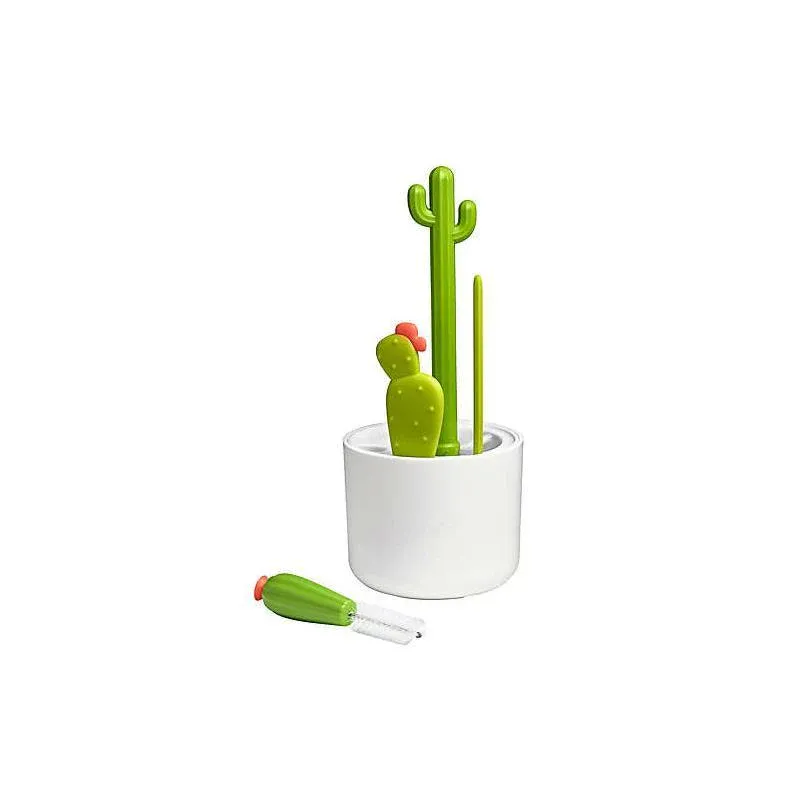Boon Cacti Bottle Cleaning Brush Set | The Kidstore